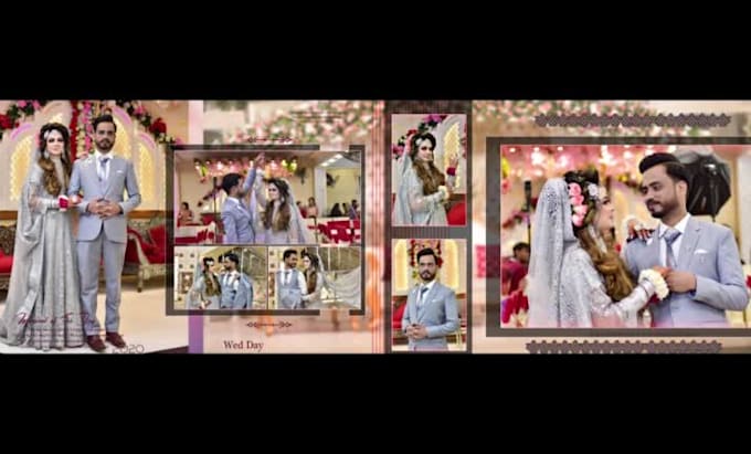 Design modern wedding albums, anniversary albums, and photo book by ...