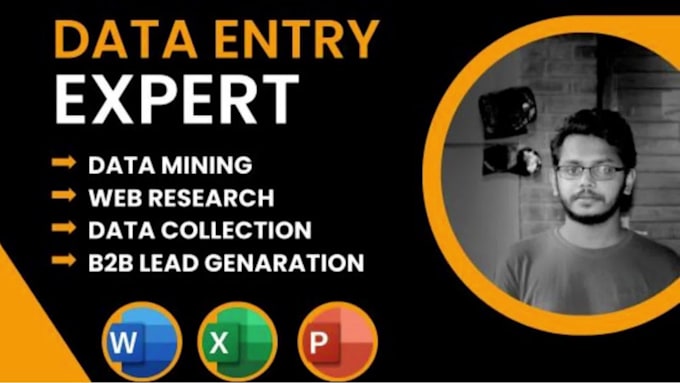 Do data entry, copy paste, excel, and web research by Mahabbat01 | Fiverr