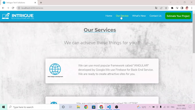 Design And Develop Websites By Using Angular And Firebase By Intriguetech Fiverr