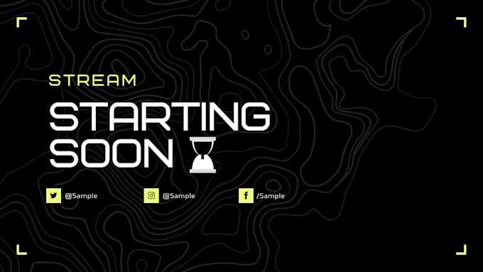 Design thumbnail and overlays for live streams by Your_sn | Fiverr