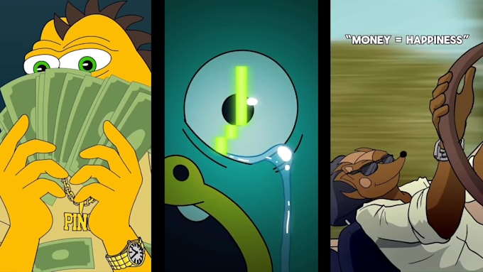 Do meme coin animation, crypto animation, 2d meme coin animation by ...