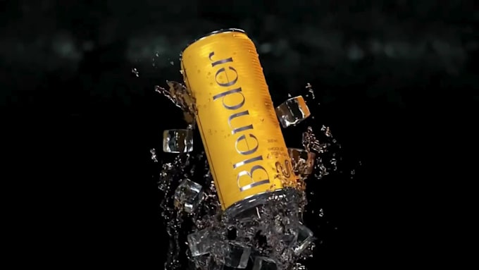 Do 3d beverage animation 3d soda animation juice cgi animation 3d can ...