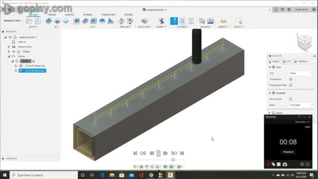 Create Cad Files Toolpath And G Code For Cnc Machines By Whirl Pool
