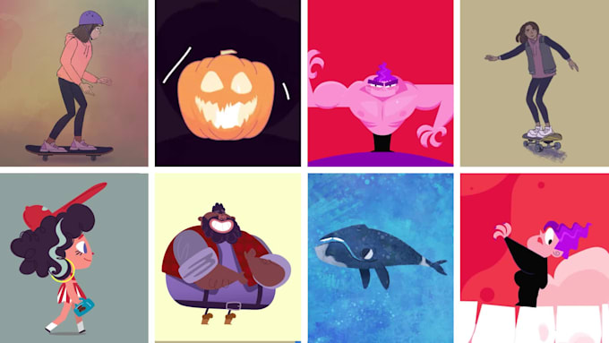 Craft captivating animated gifs by Gergely_balint | Fiverr