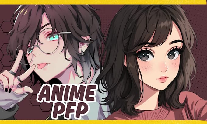 Draw anime avatar, pfp portrait, vtuber avatar, social media icon ...