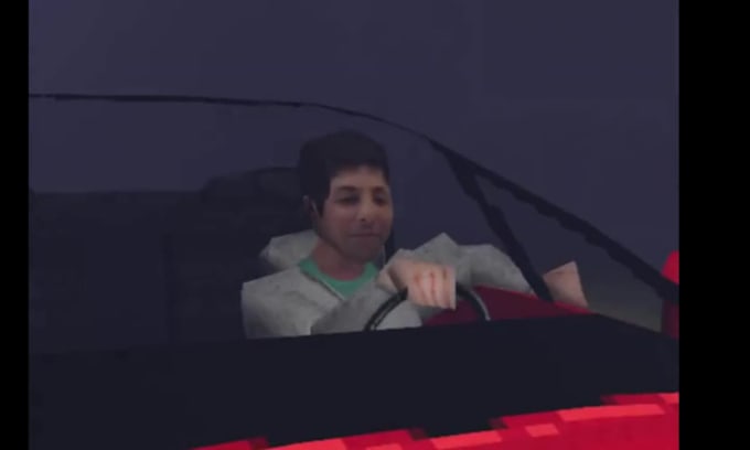 Model rig animate retro 3d low poly character in n64 ps1 ps2 pxz y3k ...