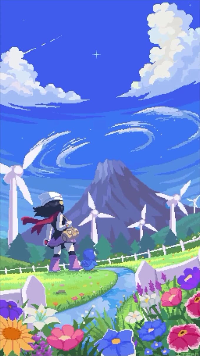 Create high pixel art, pixel art animation, pixel art assets, pixel art ...