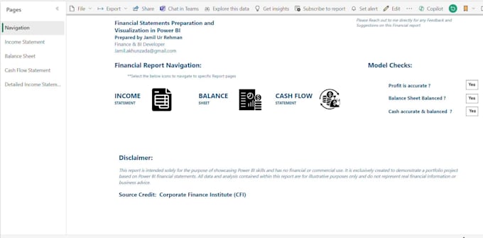 Automate and visualize your financial statements in power bi by ...