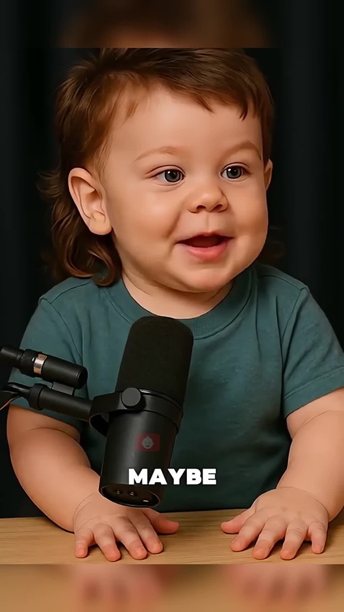 Create a viral ai baby video podcast by Sharon_gold_ | Fiverr