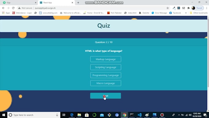 Do react js, html,css,bootstrap,material ui by Ansa_dhedhi | Fiverr