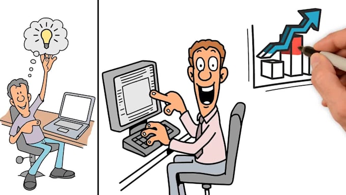 Create amazing whiteboard explainer animation video by Farhaned | Fiverr