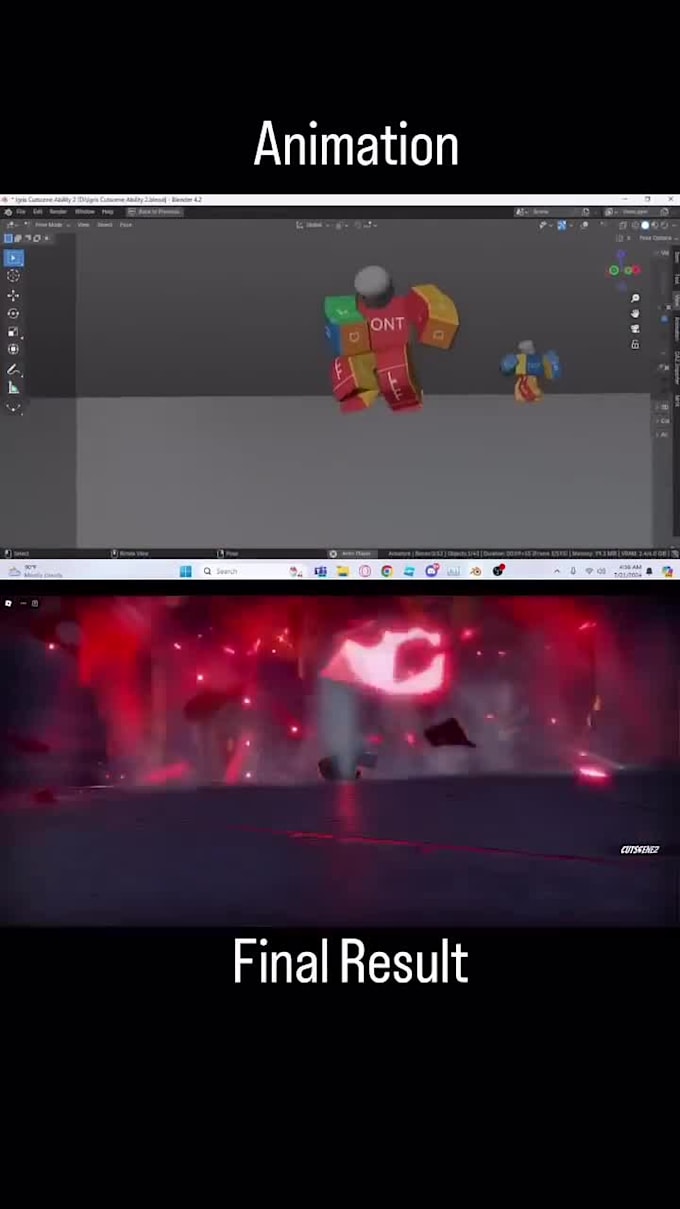 Animate characters and cutscenes for your roblox game by Benardo_g | Fiverr