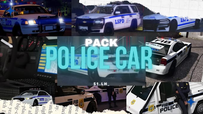 Do police car pack by Shgamer871 | Fiverr