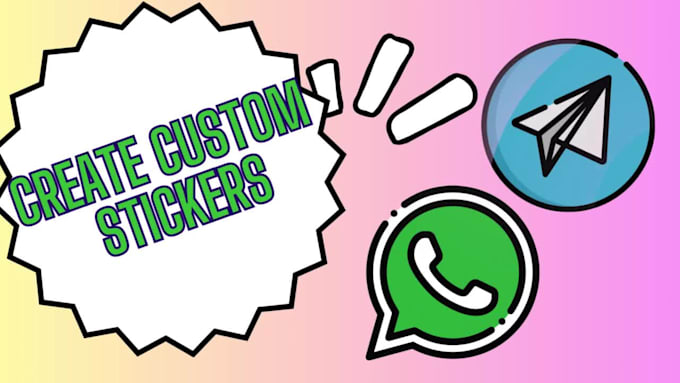 Design custom whatsapp stickers and telegrams stickers by Samtech_org ...