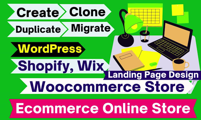 Create ecommerce store product landing page design professional and responsively by ...