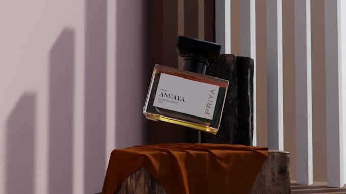 Do 3d body spray 3d perfume animation 3d fragrance 3d bottle design 3d ...