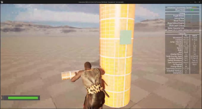 Create Unreal Engine 5 Blueprint In Advanced Locomotion V4 Als V4 By Ewereigumbor Fiverr 8793
