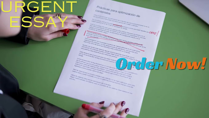 Write high quality urgent essays as an expert essay writer by ...