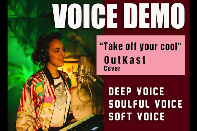 Record soulful voice to your songs by Yanmora25 | Fiverr