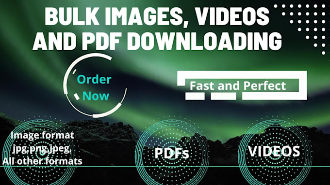 Download bulk images from any website or url list by Kinzamaryam732 ...