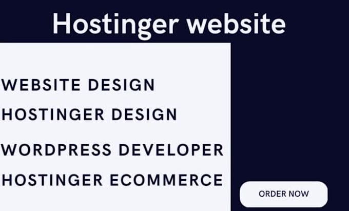 Do hostinger website and hostinger redesign by Holly_smart1 | Fiverr