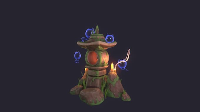 Create a 3d stylized game ready prop by Okayclau | Fiverr
