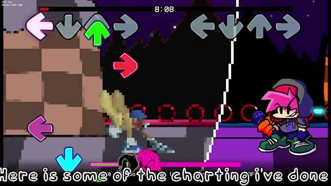 Chart for your fnf mod by Moniktwosie | Fiverr