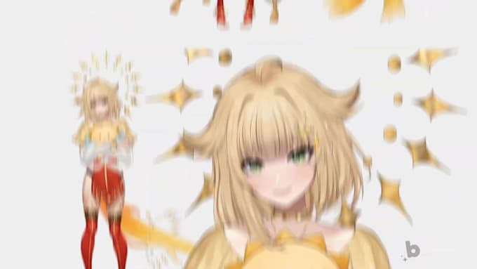 Draw live2d illustration anime avatar, live2d model vtuber character ...