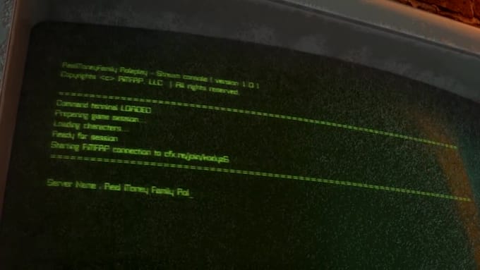 Create a loading screen for fivem roleplay servers