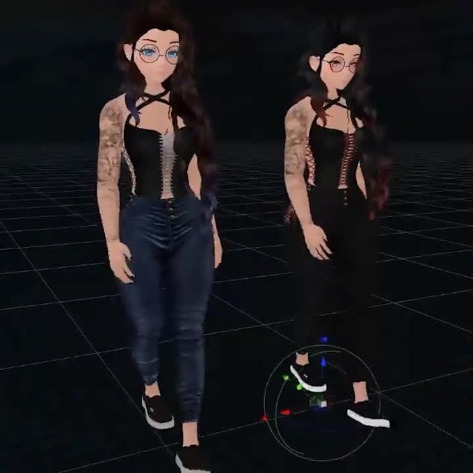 Create custom vrchat avatar, 3d avatar, nsfw avatar, anime model, vrc ...