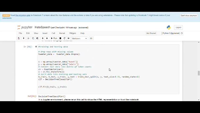 Do machine learning, deep learning , ai models,nlp in python by Linta_furqan | Fiverr