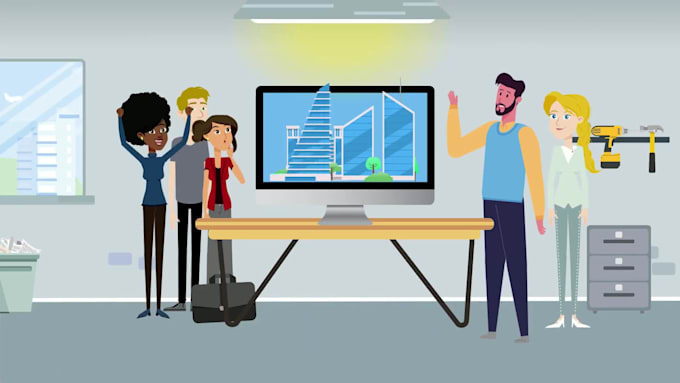 Create a professional 2d animated explainer video by Asad_animations ...
