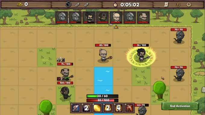 Turn based tactics, turn based strategy, turn based combat tactical game ue4 ue5 by ...