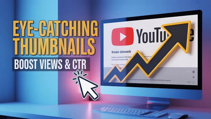 Design professional and clickable youtube thumbnail by Ankitpatel989 ...