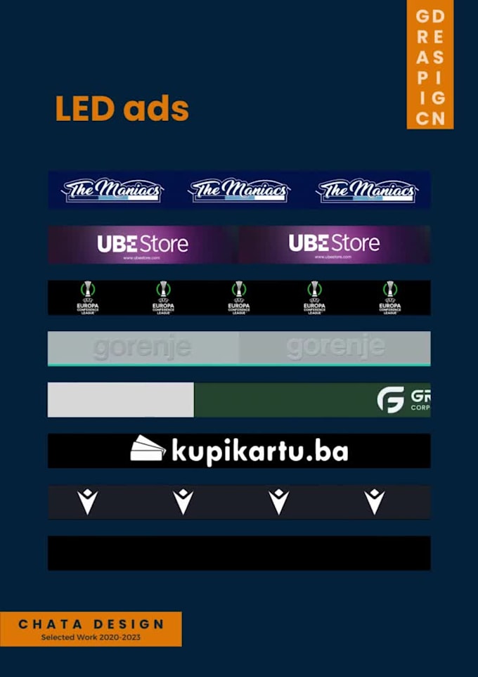 Creating a led animation for your brand by Chatadesign | Fiverr