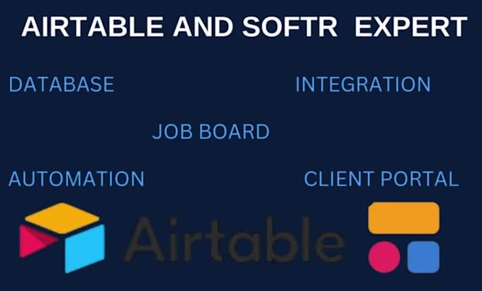 Set up airtable, airtable database, airtable automation, softr and client by Harperjame | Fiverr