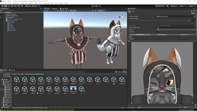Convert your vrchat and or booth avatar to a vrm to use in vseeface by ...