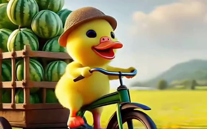 Make a 2d animated kids video, kids learning animation video, cartoon ...