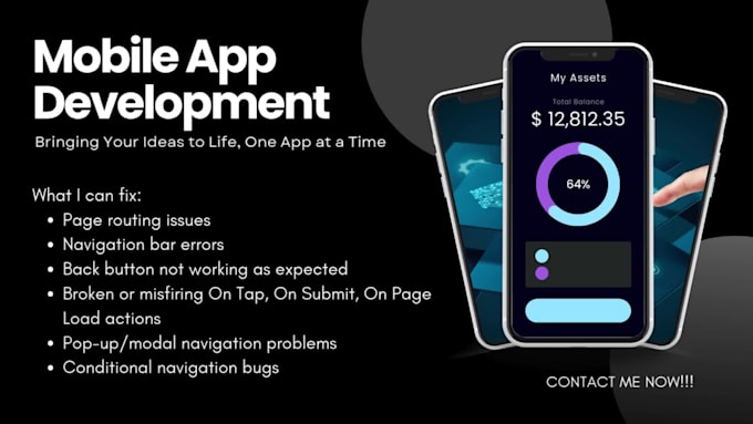 Fix broken navigation, page routing, and action flow issues in flutterflow apps by Angela2558 ...