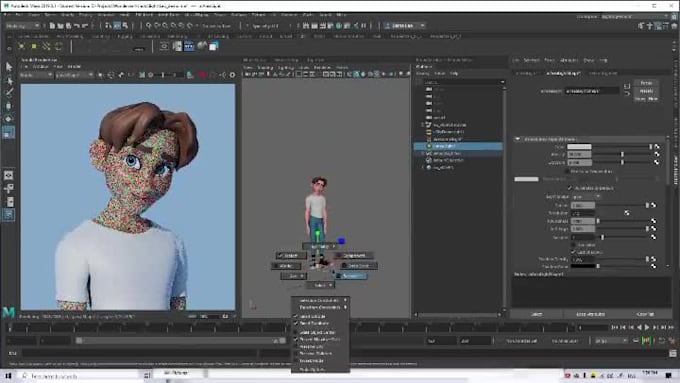Rigging, 3d character rigging, unity, ue, vrchat rig, rigify rig ,3d ...