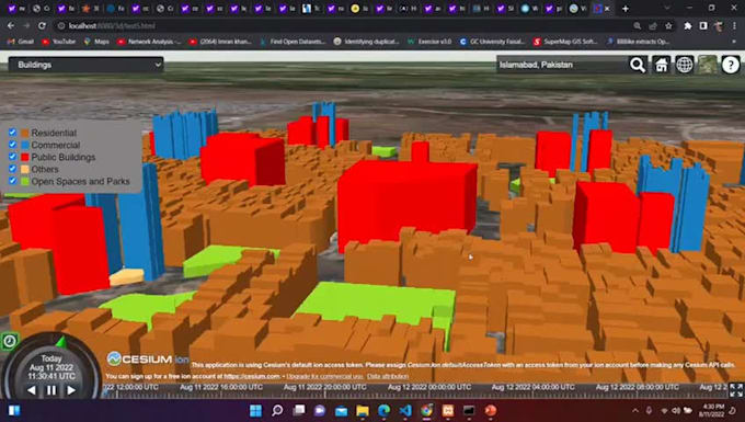 Create Web Gis Applications And 3d Data Visualization Using Cesiumjs By