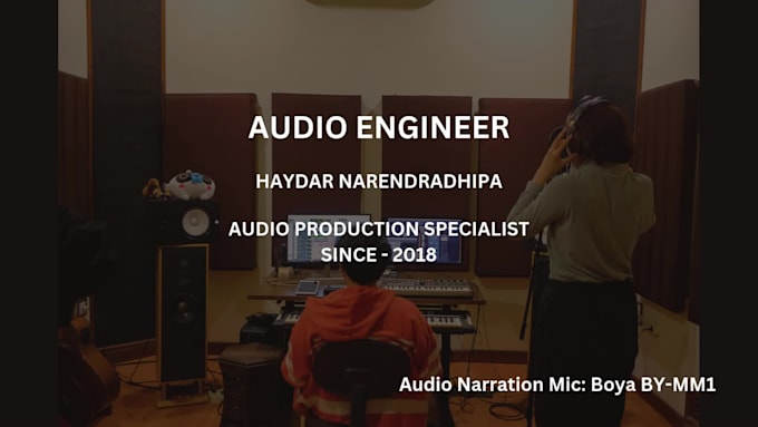 Enhance your audio by removing noise, repairing clipping, and correcting distort by Haydardipo ...