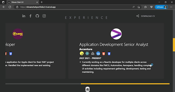 Glad to be your front end web developer in reactjs by Shivamshah95 | Fiverr