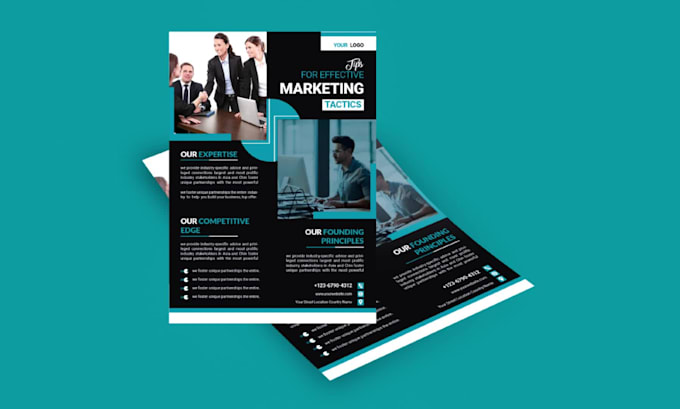 Make an outstanding flyer template and creative designs by Grapixork78 ...
