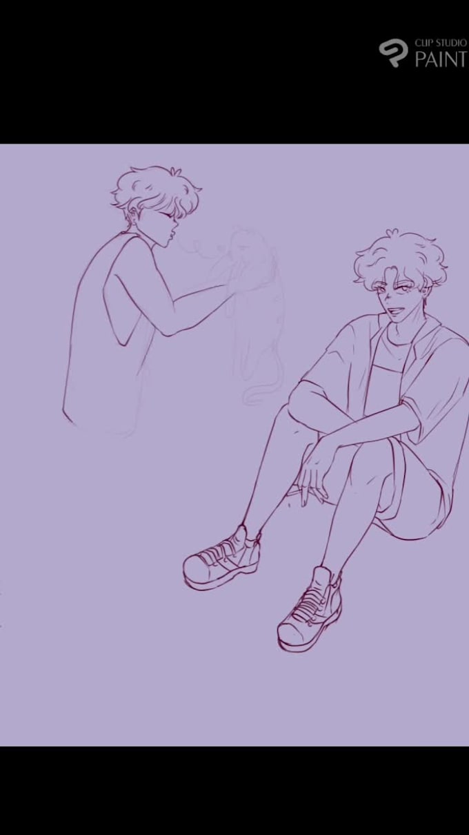 Art of your favorite character in anime and webtoon style by ...