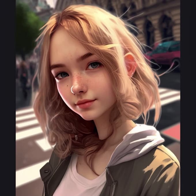 Make an anime portrait based on your photo by Stetsuk | Fiverr