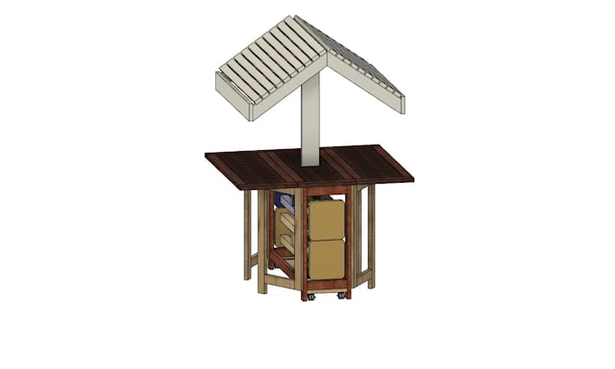 Draft furniture and cad 3d model to technical shop drawing by ...