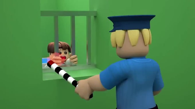 Create 3d roblox animation video 3d roblox character 3d roblox game by John_aire | Fiverr