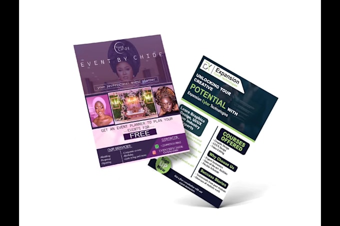 Create professional looking flyers for your brand visibility by ...