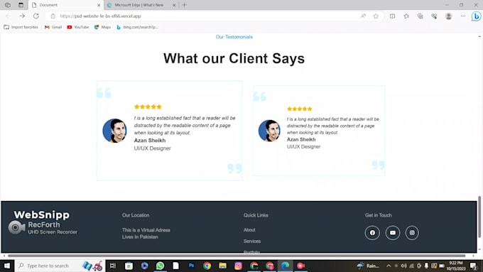 Convert psd to html ,bootstrap 5 ,figma to html ,sketch to html by Azanasad689 | Fiverr